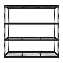 Modular Racking Unit with 4 Mesh Shelves 300kg