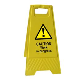 A Frame Warning Sign (Work in Progress)