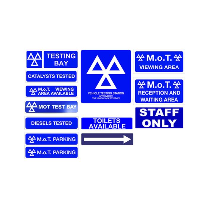 Deluxe Mot Signage Pack